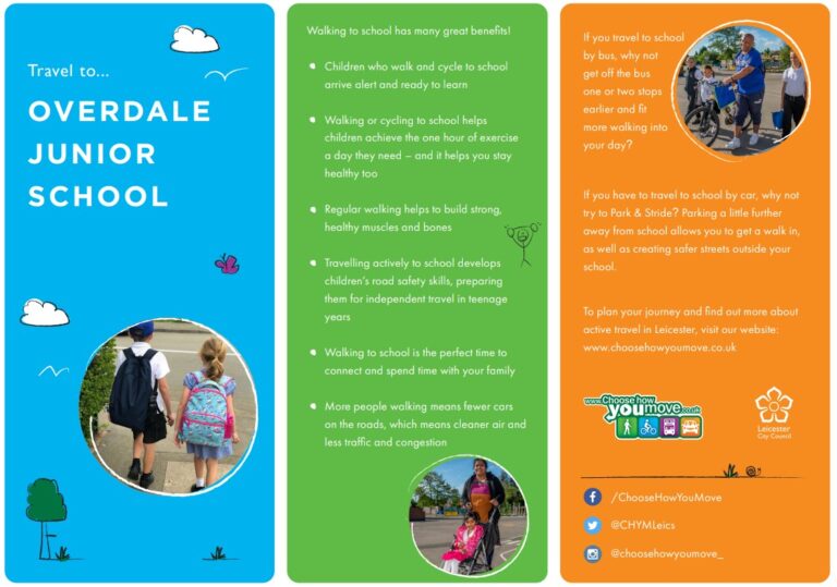 Walking to School - Overdale Junior School